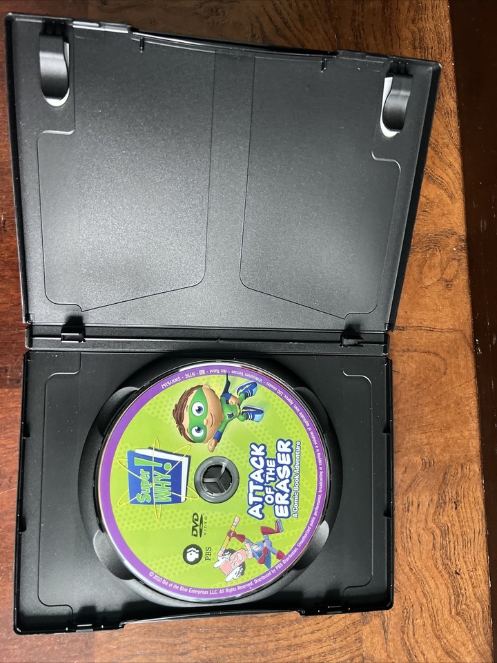 Super Why: Attack of the Eraser (DVD, 2013) 841887012690 | eBay