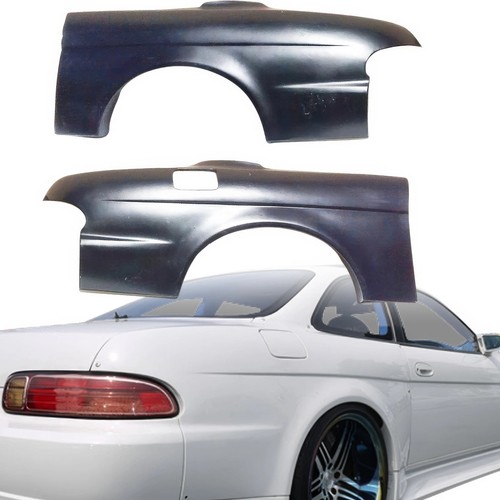 VSaero FRP VERT RIG Wide Body Fenders (rear) 50mm for SC300 Lexus 92-00 ...