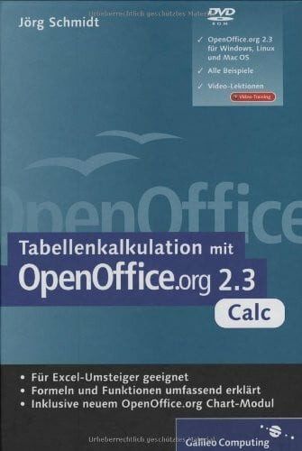 Tabellenkalkulation mit OpenOffice.org 2.3 Calc: Buch Galileo Computing | eBay.de