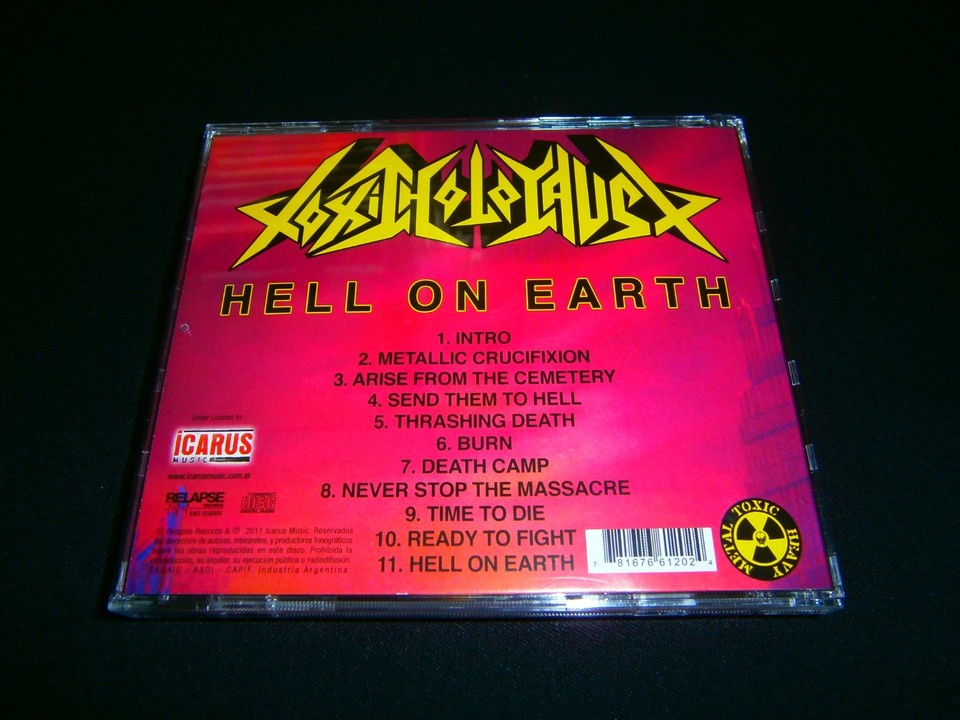 TOXIC HOLOCAUST - Hell on Earth. CD | eBay