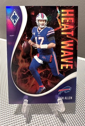 2021 Phoenix JOSH ALLEN #/125 SP Purple Prizm Heat Wave🔥NFL Buffalo ...