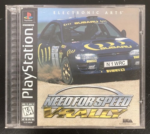 Sony PlayStation 1 PS1 Need For Speed V Rally Complete w/Case & Manual ...