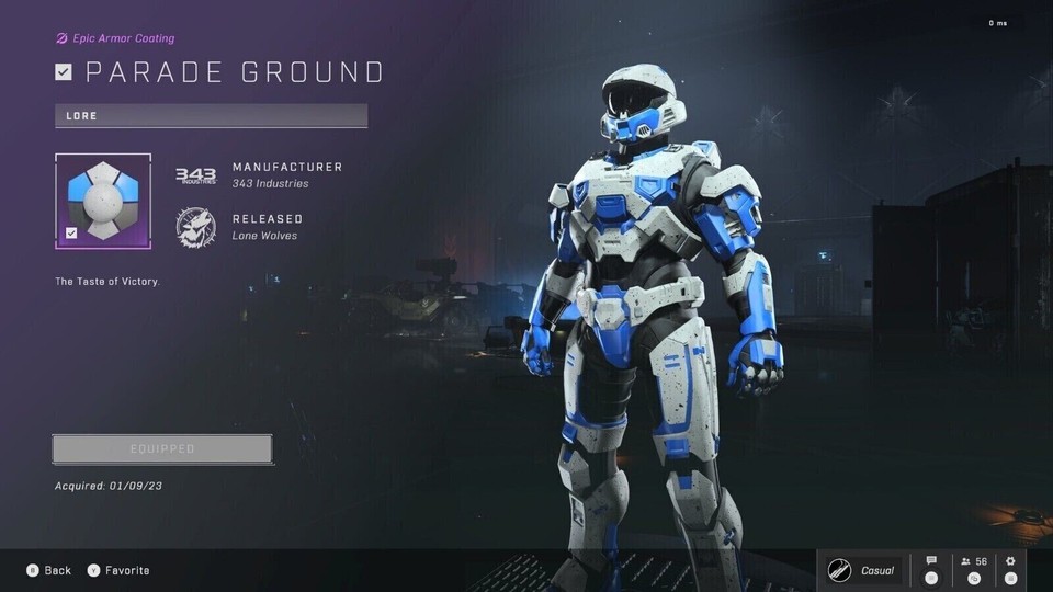 Halo Infinite Parade Ground OREO - Armor Coating Skin CODE Xbox & PC ...