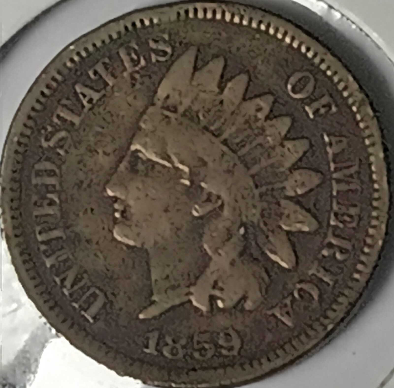 1859 Indian Head Penny First Year Of Minting. Nice Details | eBay