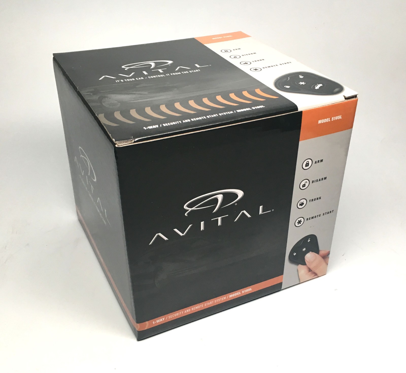 Avital 5105L Alarm & Remote Starter Plus DB3 Bypass Module Package 1500 ...