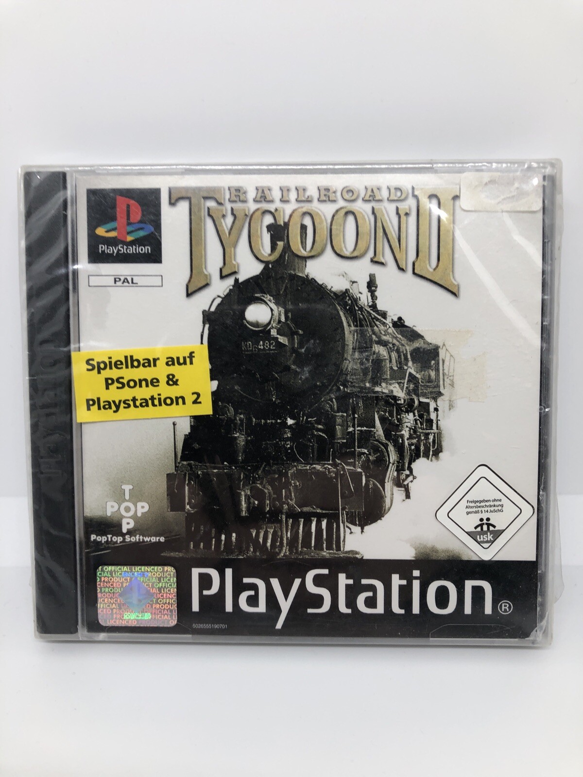 NEW Railroad Tycoon II 2 Sealed Sony PlayStation 1 PS1 DE PAL Version ...