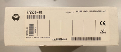 NI USB-8451 12C/SPI Interface | eBay