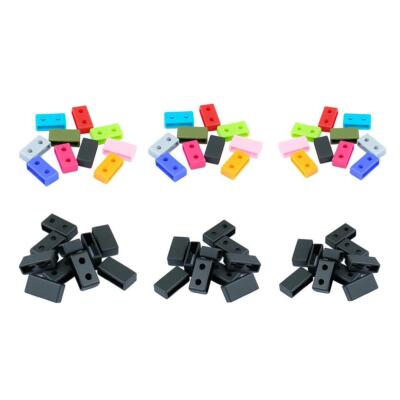 10Pcs Rubber Strap Loop Silicone Clasp Loop Fastener GA100 | eBay