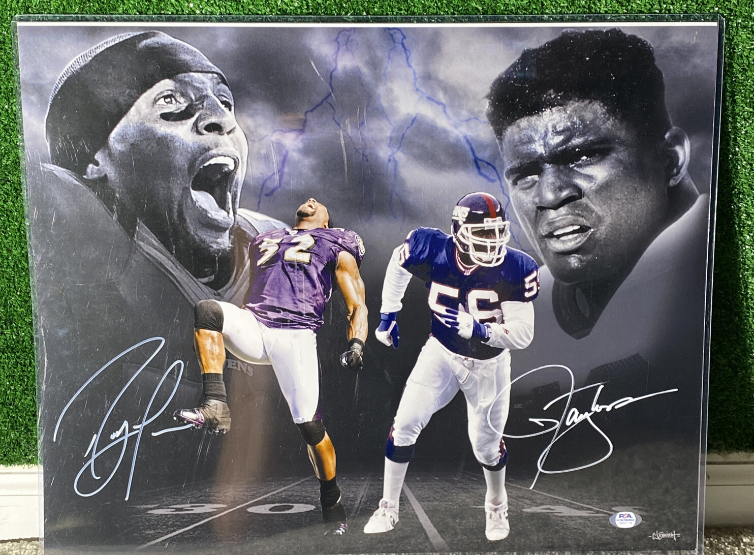 Lawrence Taylor Autographed Memorabilia | Signed Photo, Jersey ...