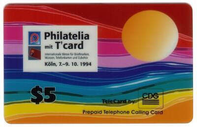 $5. Philatelia Telecard Show (Koln, Germany 10/94) Phone Card | eBay