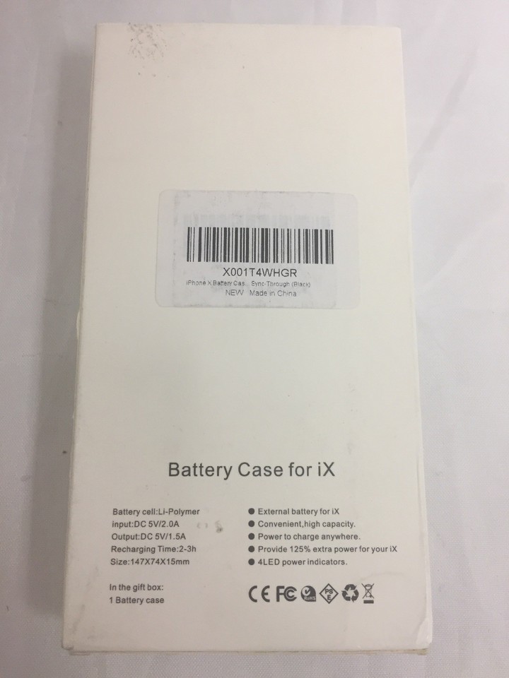 NEW Battery Case 4000mAh For iX | eBay