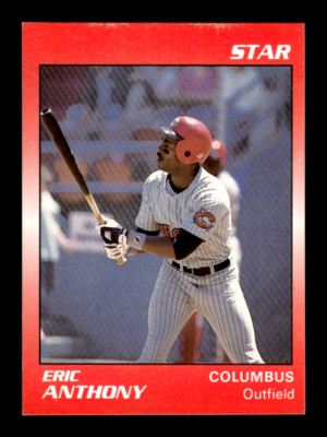 1989 Star # 1 Eric Anthony Card (ML) Columbus Mudcats Houston Astros | eBay