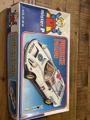 RARE VINTAGE 70'S MISTER P PORSCHE 910 POLICE CAR REMOTE CONTROL | eBay
