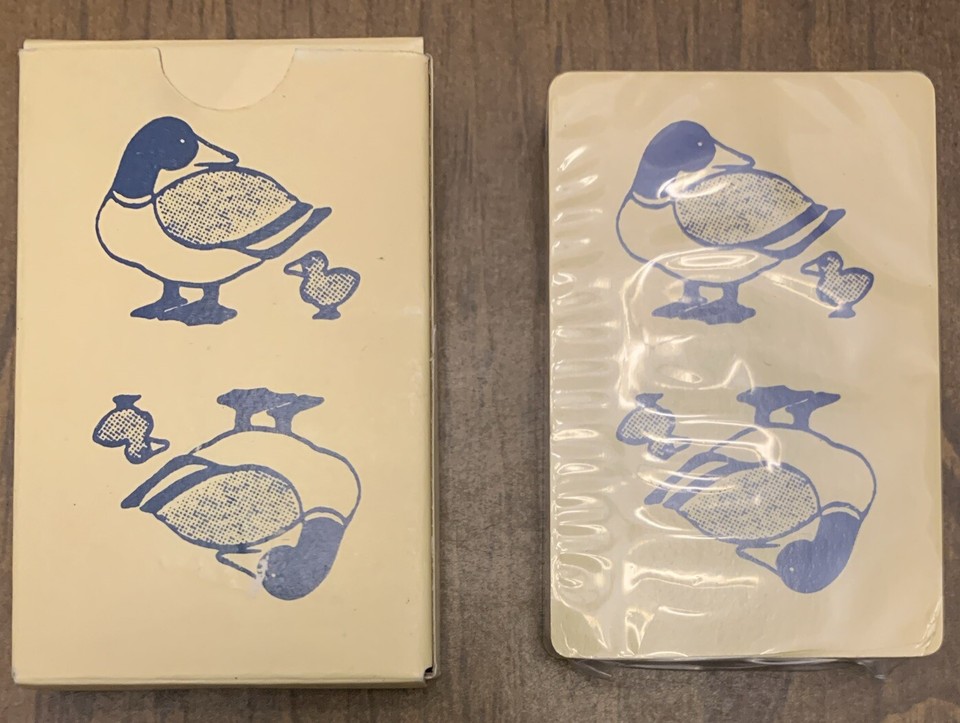 Vintage Duck Playing Cards Sealed | eBay