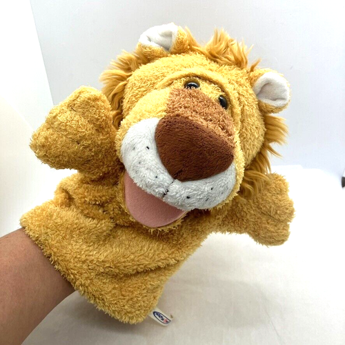 Vintage Mary Meyer Lion Hand Puppet Soft Toy Plush Pre-School 90's ...