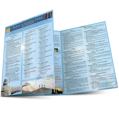 Bible Characters: New Testament (Quick Study Academic) Pamphlet - NEW ...