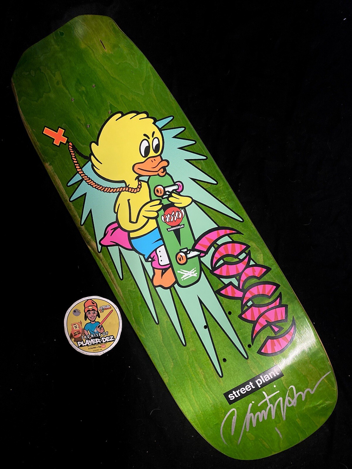 RARE SIGNED Christian Hosoi Mike Vallely Barnyard Street Plant ...