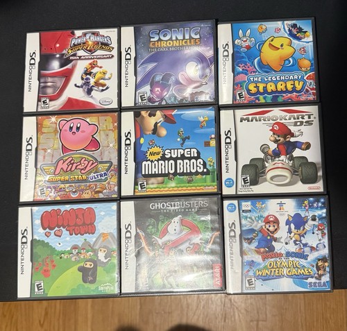 Nintendo DS Game Lot 9(All Games Complete In Box With Manuals) Tested ...