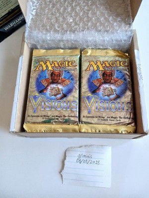 Vintage Visions Sealed Booster Pack Magic the Gathering 1997 | eBay
