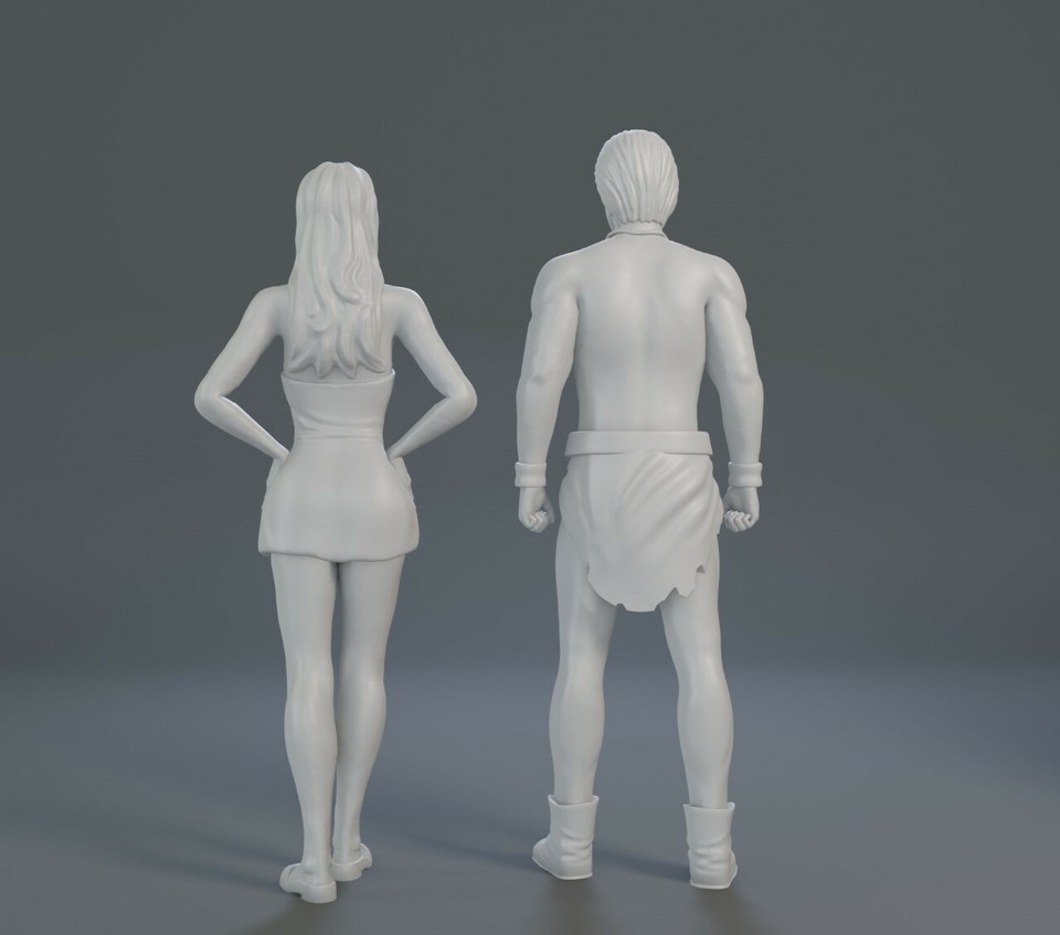 Hanna Barbera MIGHTY MIGHTOR TOR SHEERA LITTLE ROK TOG 3D Printed 6 ...