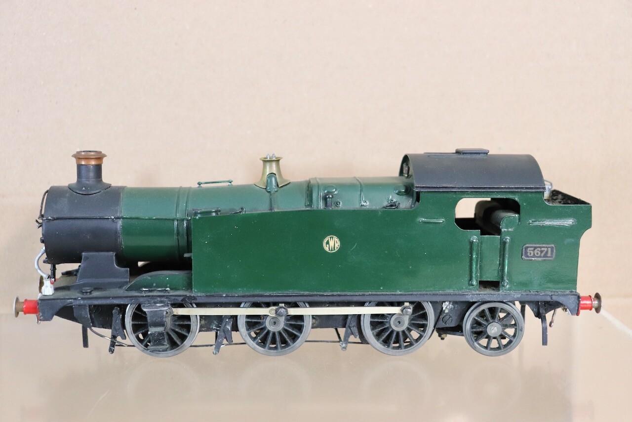 KIT BUILT O GAUGE GW GWR 0-6-2 CLASS 56XX TANK LOCOMOTIVE 5671 nv | eBay UK
