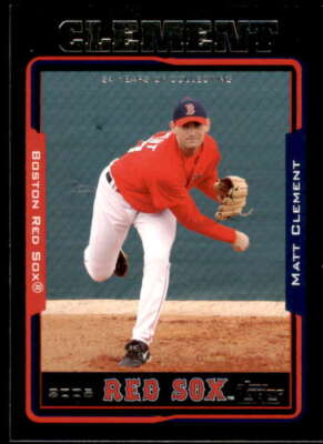 Matt Clement Card 2005 Topps Black #576 | eBay