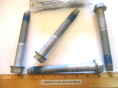 4 PCS FORD 2011/2018 F-150 TRUCK "BOLT" HEX HD W/FLG. M18 X 150MM ...