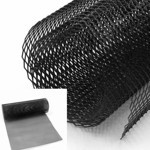 Grill Mesh Aluminium Alloy Car Bumper Vent Metal Rhombic Grille Net ...
