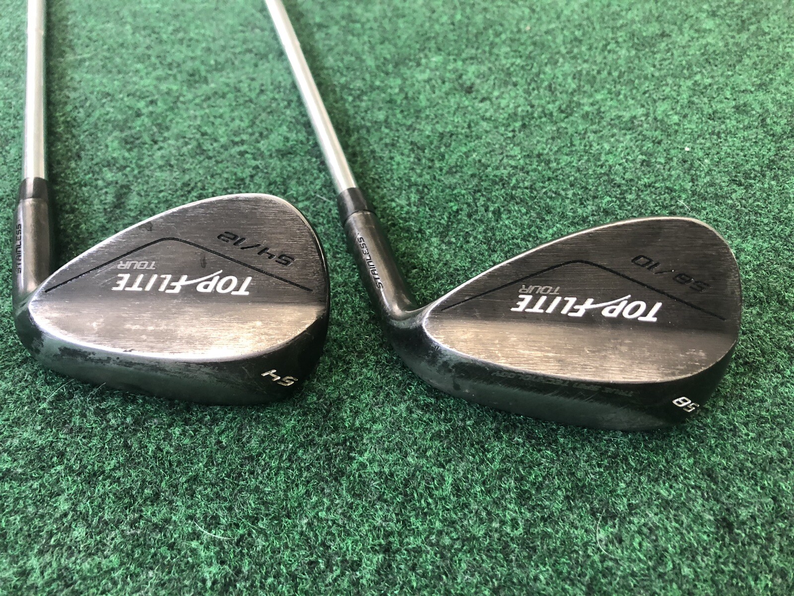 Top Flite Tour Stainless 54*/10 & 58*/10 Wedges/Steel/Right Hand | eBay