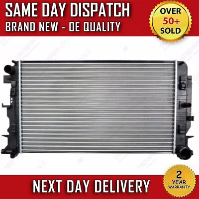 VW CRAFTER / MERCEDES SPRINTER 2006-ON MANUAL ENGINE COOLING RADIATOR ...