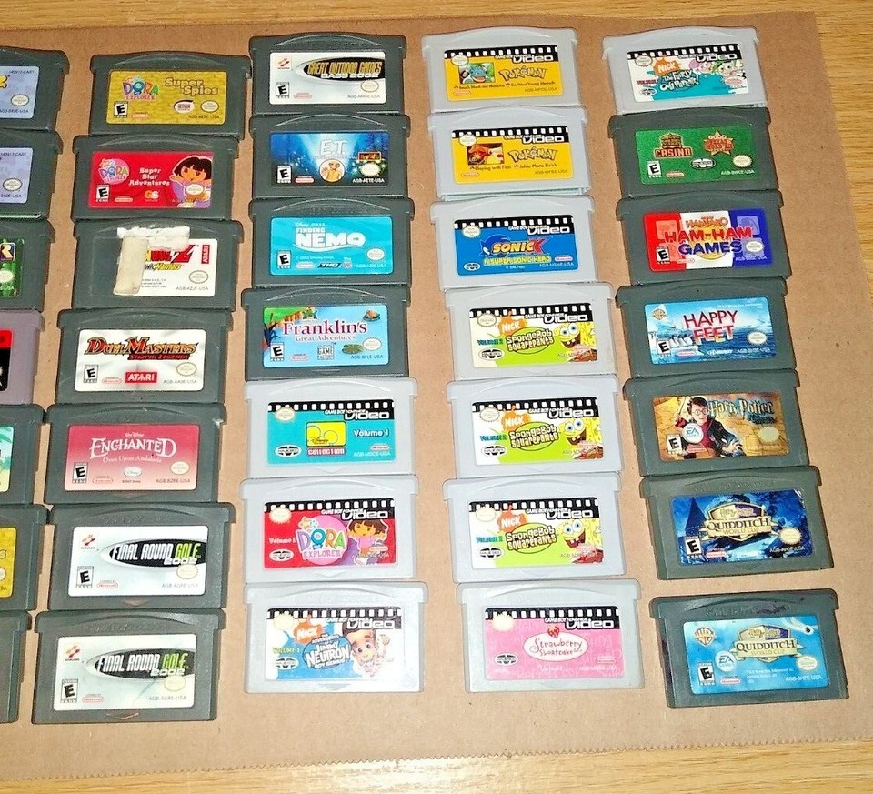 Nintendo Gameboy Advance Cartridges - Tested | eBay