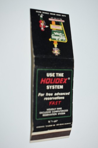 Holiday Inn Holidex Wichita Kansas 20 Front Strike Matchbook Cover | eBay