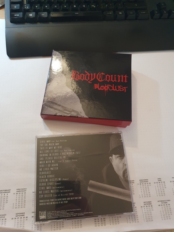 Body Count - Bloodlust CD-Box Crossover | eBay.de