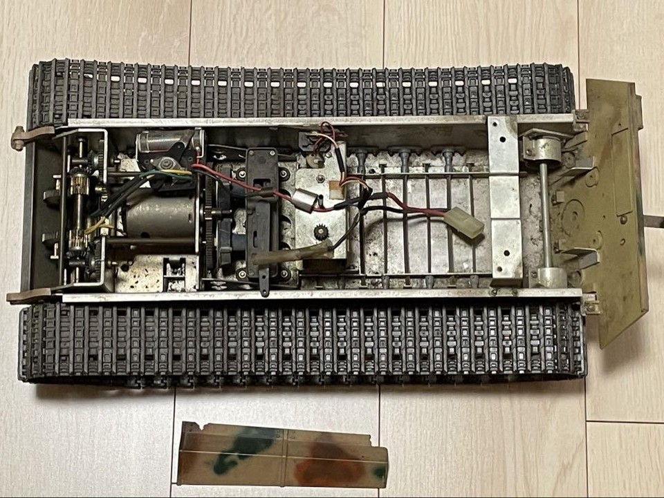 1/16 Rc King Tiger Tank Tamiya Metal Chassis Tracks Realistic Sound ...