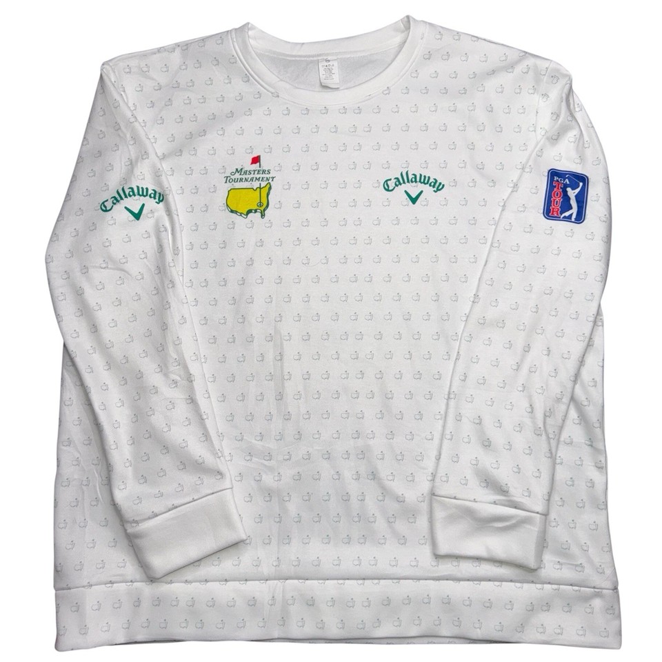 Masters Crew neck Sweatshirt Augusta Callaway Golf PGA Tour AOP Men ...