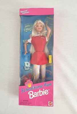 Barbie Doll Schooltime Fun Barbie Special Edition 1997 Mattel New in ...