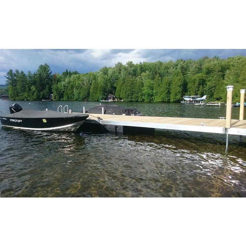 Dock Float Drum 24 in. x 60 in. x 16 in. Foam Filled Boat Docking ...