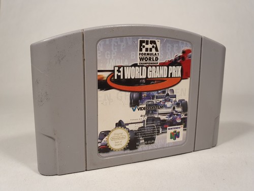 Formula 1 F1 World Grand Prix Nintendo 64 N64 PAL Cartridge Only | eBay ...