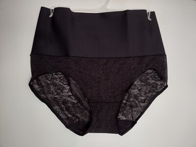 Maidenform Flexees Shaping Briefs Size 2XL Firm FP0051 Black Floral ...