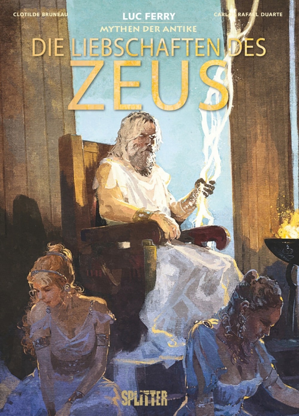 Mythen der Antike: Die Liebschaften des Zeus / Splitter /Diego Oddi /Comic /NEU | eBay.de