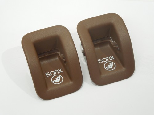 Audi A4 Allroad 8K B8 Isofix Seat Slot Guide Covers Cinnamon Brown New ...