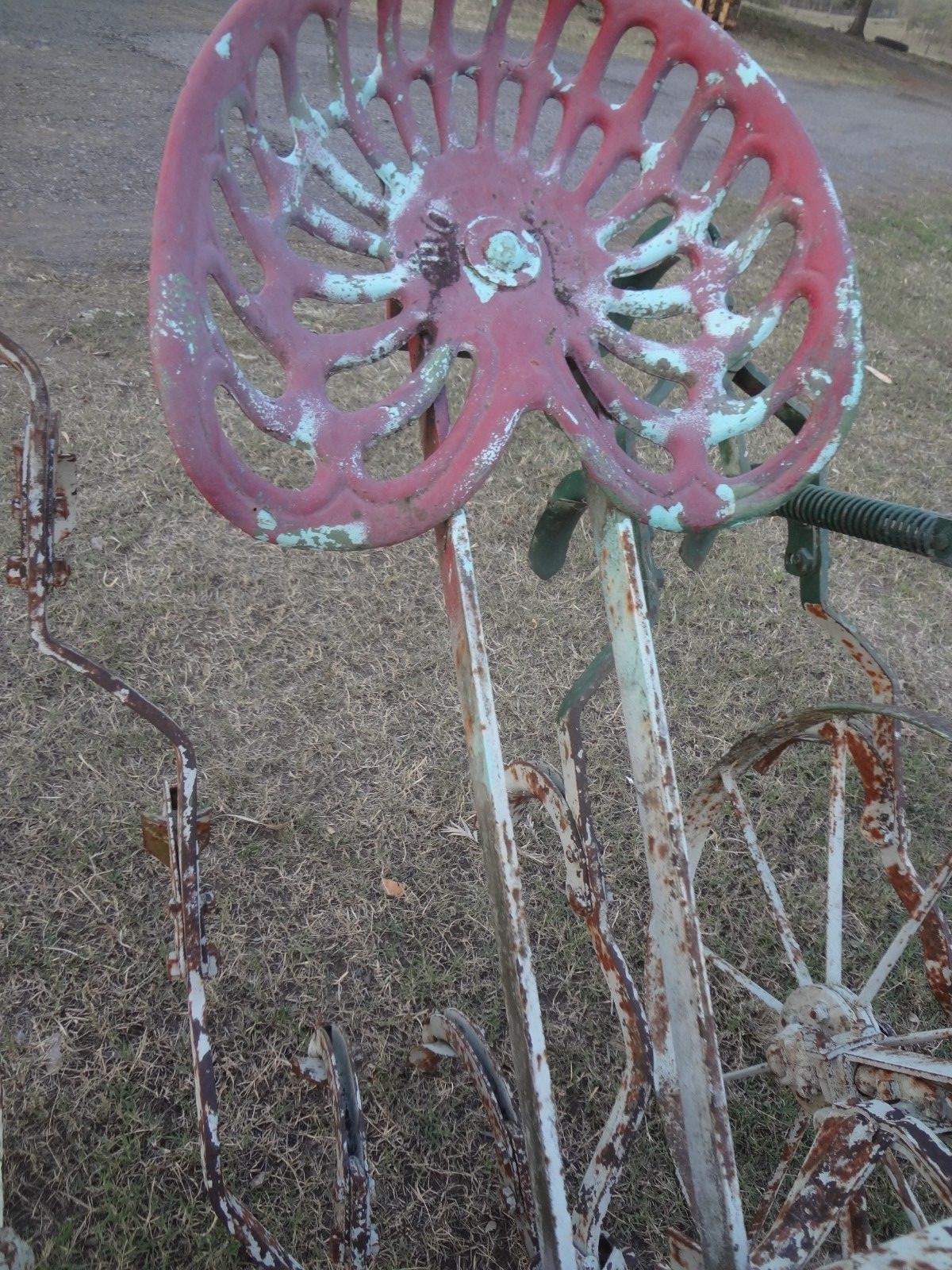 Fabulous Vintage Industrial Scuffler - Farm Machinery / Plough /Garden ...