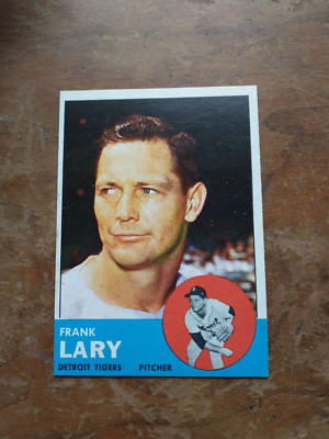 1963 Topps #140 Frank Lary (NRMT+) | eBay