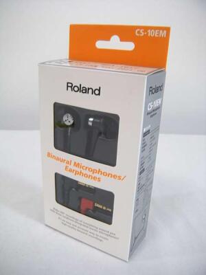 Roland Cs-10Em Binaural Microphone Earphone | eBay