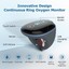 Wellue Rechargeable O2Ring Pulse Oximeter Continuous Tracking SpO2 ...
