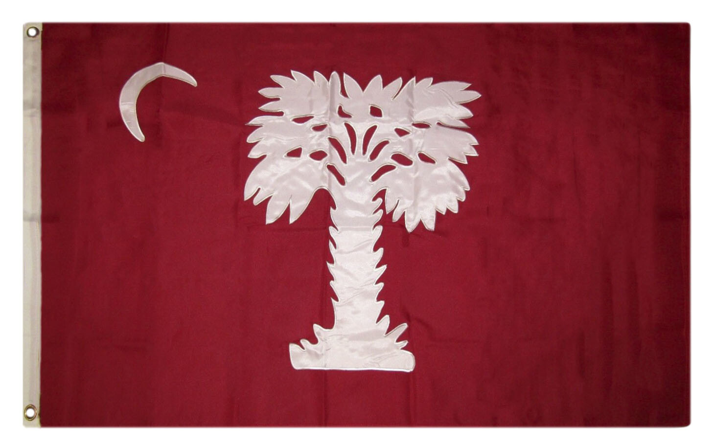 3x5 Embroidered Sewn South Carolina Big Red SC 100% Cotton Flag 3'x5 ...