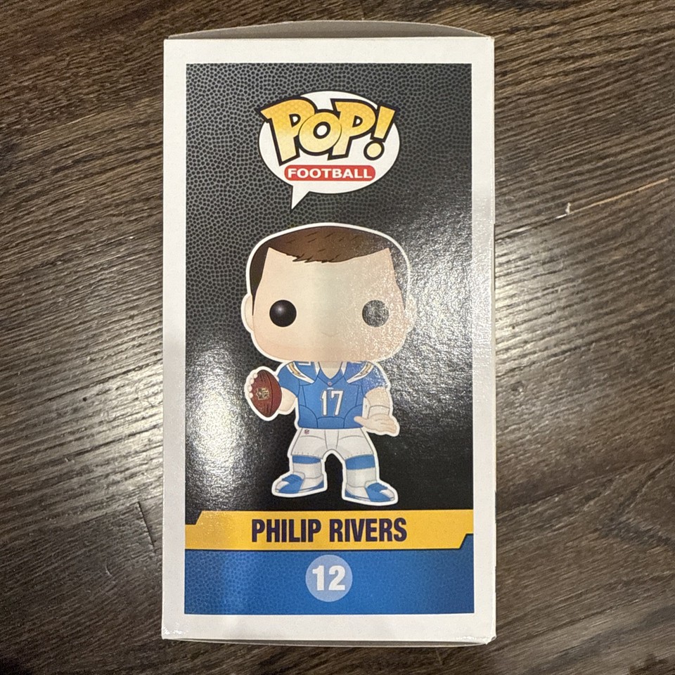 FUNKO POP! #12 PHILIP RIVERS NFL CHARGERS Football Vinyl | eBay