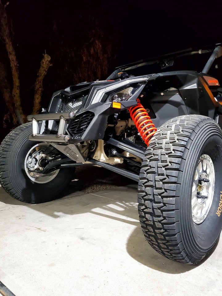 2017-2026 CAN AM MAVERICK X3 TURBO R, RR HD BULK HEAD & TWIN TUBE RACE ...