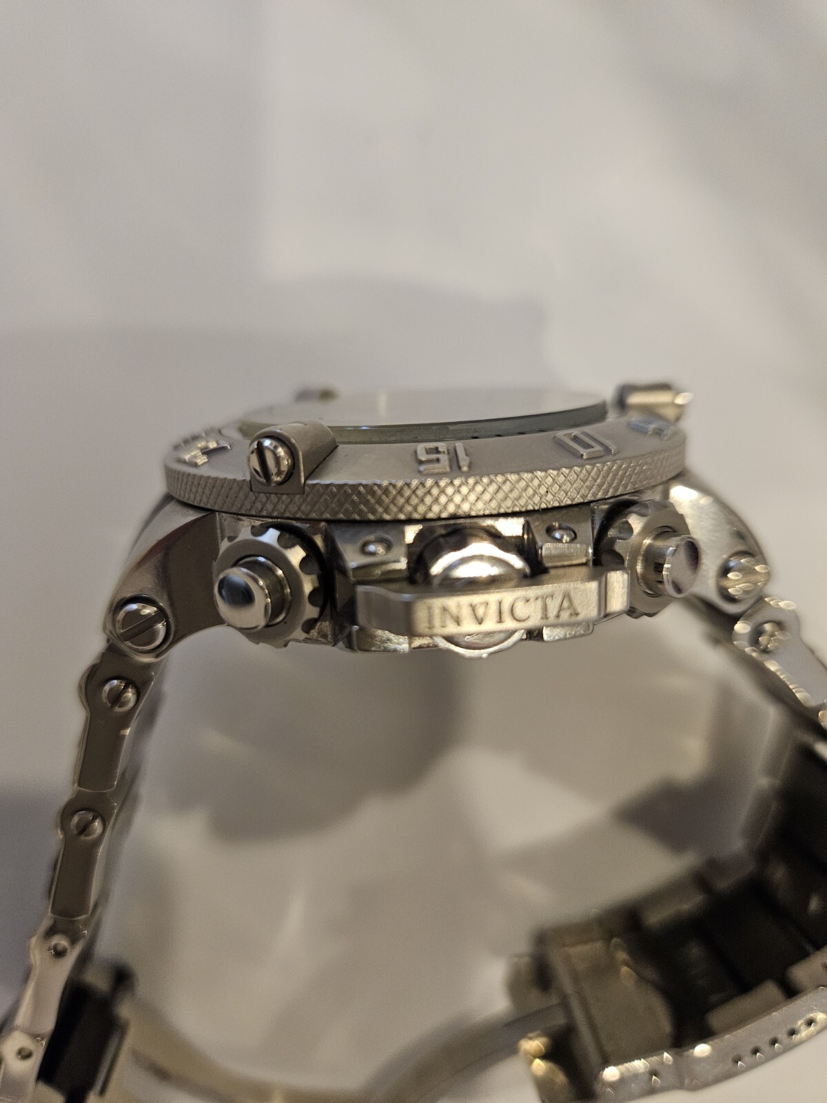 SS Invicta Moonphase ETA Valjoux 7751 Model # 5834 Limited Edition ...