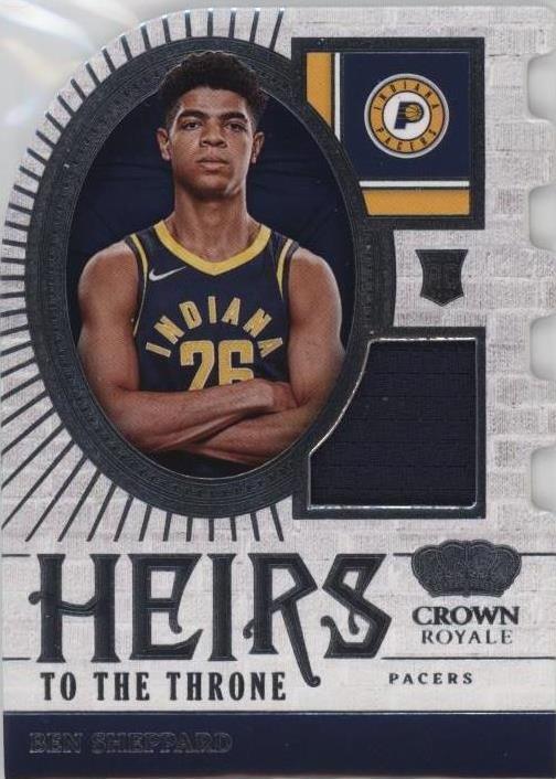 2023-24 Panini Crown Royale - Heirs to the Throne Ben Sheppard #HT-BEN ...